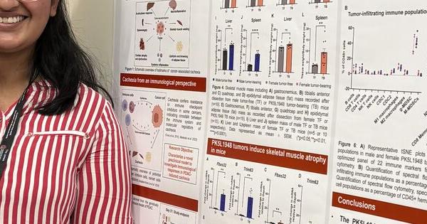 Ayushi Das Wins Second Place in Poster Session at the Department of ...